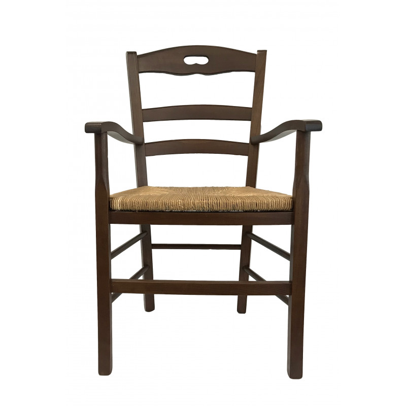 FAUTEUIL EN BOIS RUSTIQUE CAMPAGNARD 181
