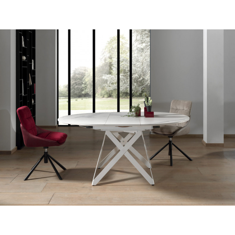 Table Ronde Extensible Design au Meilleur Rapport Prix - Le Chaisier
