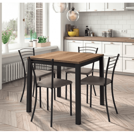 Petite Table de Cuisine en Stratifié VIENNA - Fabrication Belge - Le ...